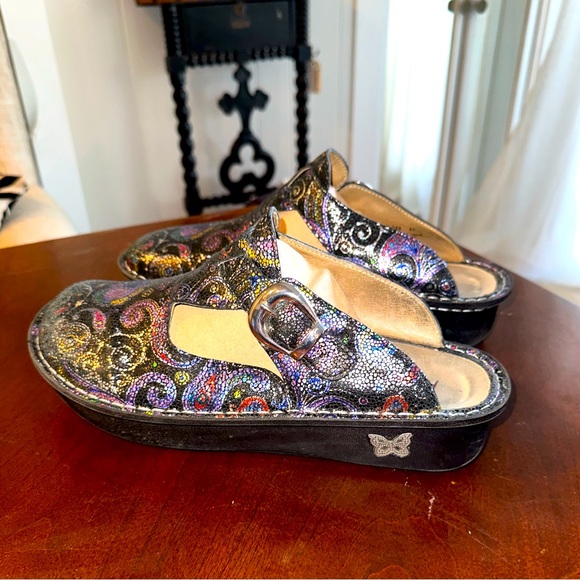 Alegria | Shoes | Algeria Womens Size 11 Nursing Shoes Clog Mule Black ...
